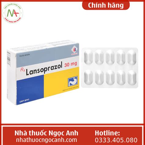 Thuốc Lansoprazol 30mg Domesco Là Thuốc Gì Giá Bao Nhiêu Mua ở đâu