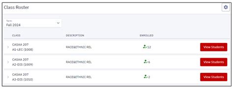 Class Roster Student Information System Training