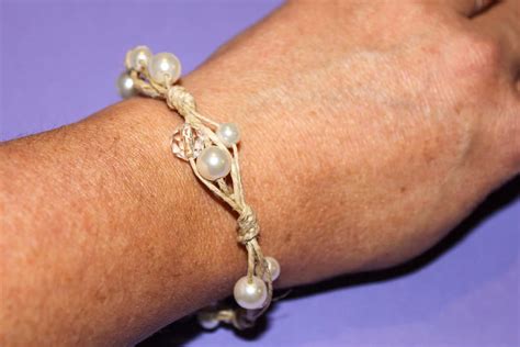 How To Make A Twine And Pearl Bracelet A Simple Diy Guide