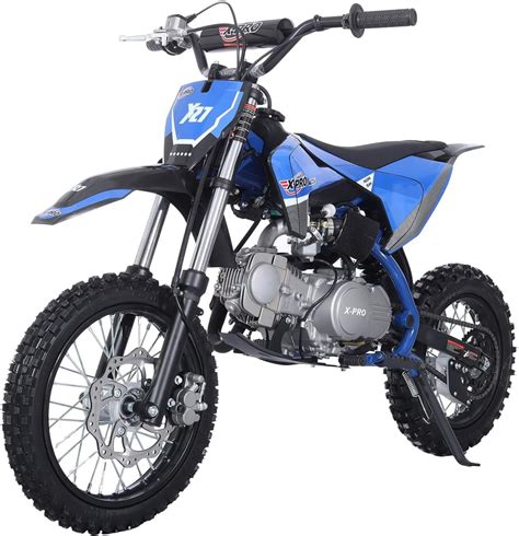 X Pro 125cc Gas Dirt Bike For Adults 4 Speed Semi Automatic Kick