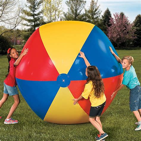 Large Inflatable Ball Used For Exercise At Caitlyn Lavater Blog