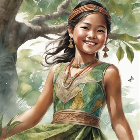Download Ai Generated Smile Girl Royalty Free Stock Illustration