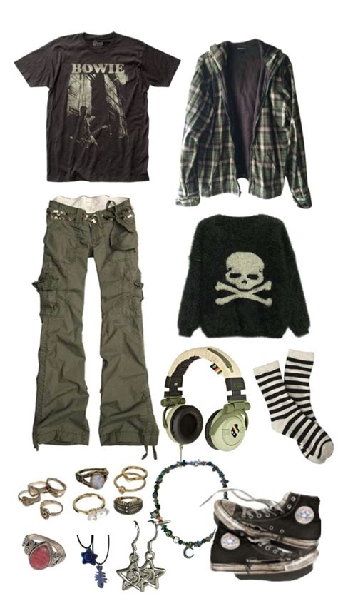 Grunge Outfut Nel 2024 Stile Grunge Idee Vestito Vestiti