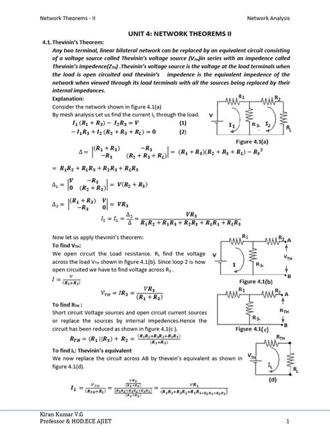Network Analysis Problems Pdf Network Analysis Electrical Circuits Electrical Impedance