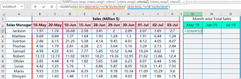 Tutorial How To Use Excel Sumifs Function With Single Multiple Criteria