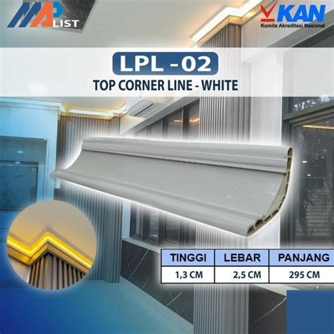 Jual List Lampu Plafon Wpc List Plafond Shopee Indonesia