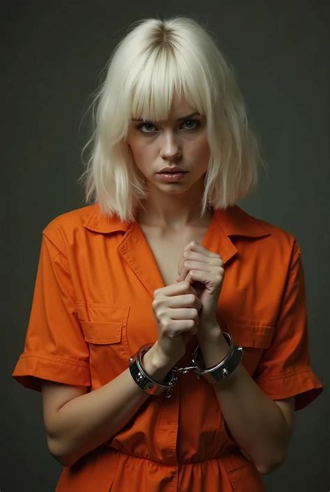 Woman Inmate Imprisoned And Handcuffed By Tiedtoart On Deviantart