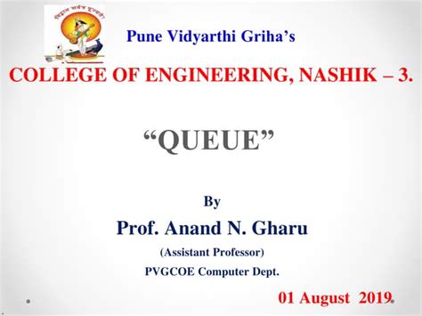 Unit 5 Dsa Queue Ppt Free Download