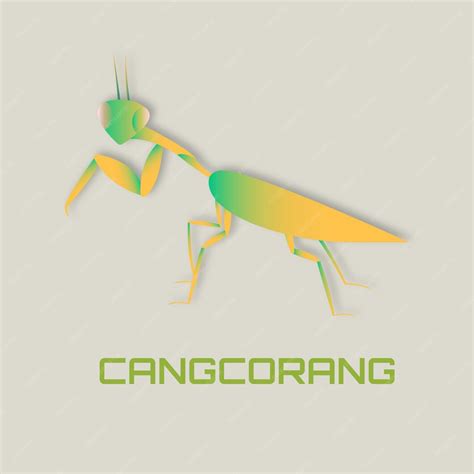 Premium Vector Mantis Logo Design Abstract Vector Illustration