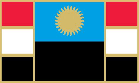 A Flag For Los Angeles County Based On The County Seals Design Seal