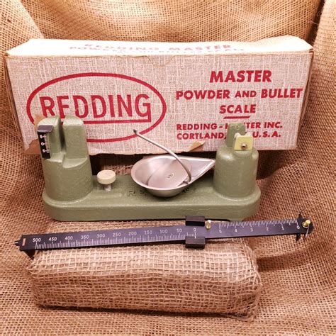 Redding Master Powder And Bullet Scale Model 2 New Old Stock Old Arms