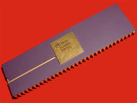Chip Hall Of Fame Motorola Mc68000 Microprocessor Ieee Spectrum