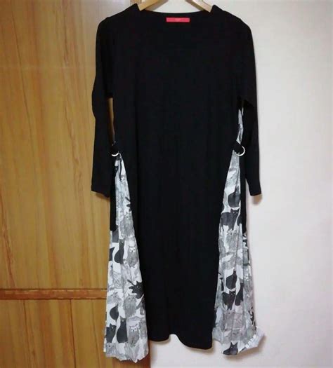 グラニフ 猫 ロングワンピース メルカリ