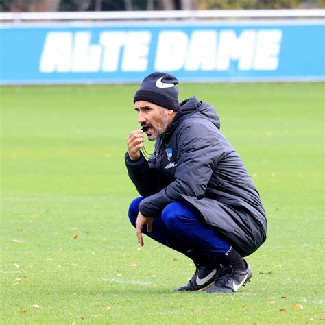 Hertha Co Trainer Patrick Ebert