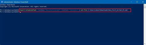 how to export and import scheduled tasks on windows 10 windows central