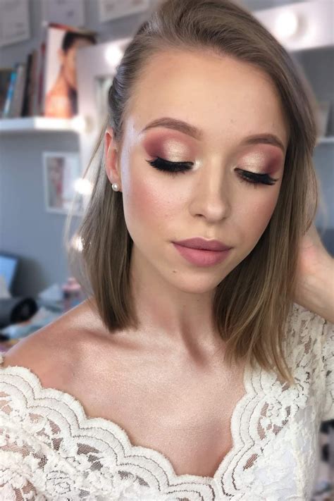Makijaż ślubny Bridesmaid Hair Makeup Bride Makeup Bridal Makeup Natural