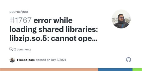 Error While Loading Shared Libraries Libzipso5 Cannot Open Shared