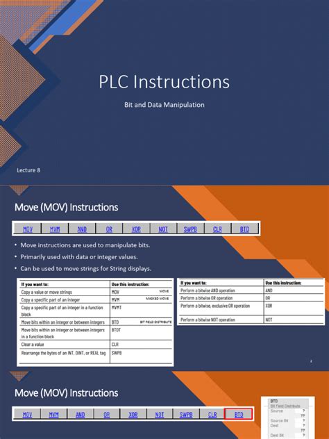 Lecture 8 Bit Manipulation Instructions 24w Pdf Bit User Interface