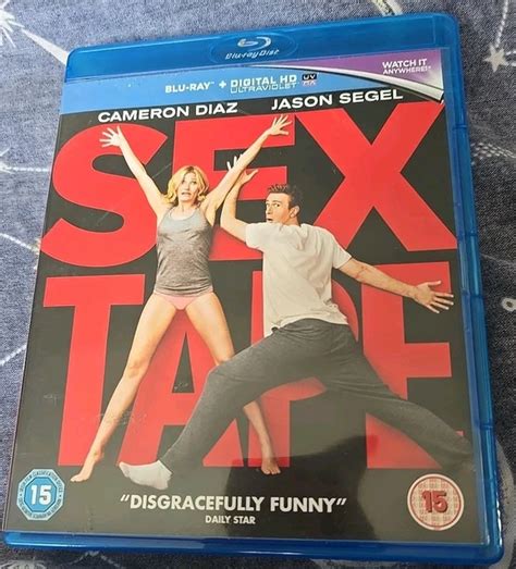 Sex Tape Blu Ray 2014 Cameron Diaz Kasdan Dir Cert 15 £1 29