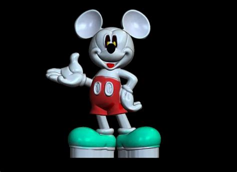 Other Stl Download Cute Mickey Modelby Christina3d
