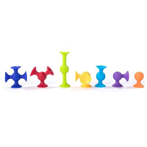 Squigz Starter Set 24 Pc T Card Balance Fun Latex Free