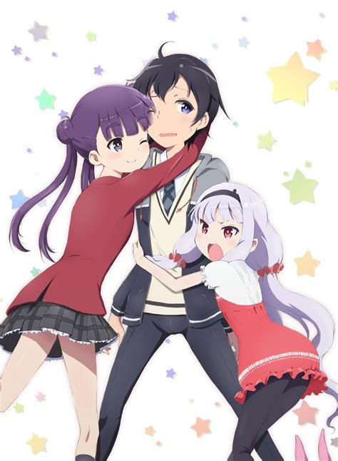 Hoshimiya Kate Komadori Renge And Jimon Asuta Sekai Seifuku Bouryaku No Zvezda Drawn By