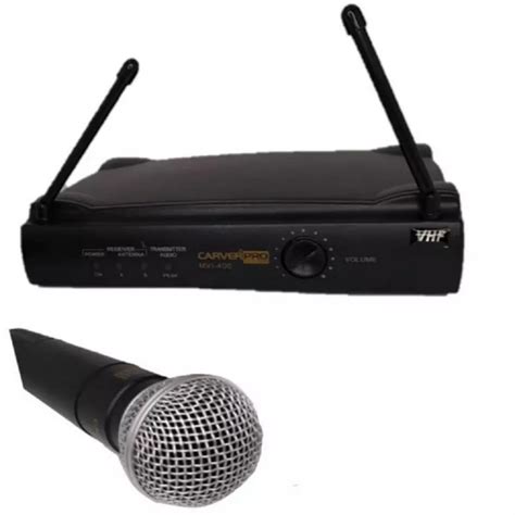 Carverpro Micrófono Inalámbrico Carver Pro Mvi 400 Smallbox