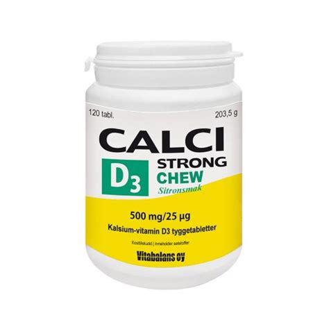 Calci Strong D3 Chew Vitabalans