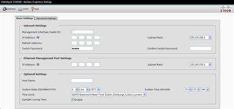 Cisco 3560 Default Password