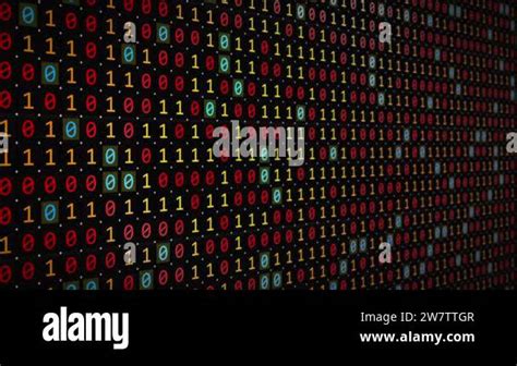 Background Based On Binary Code Technology Protecting Digital Data