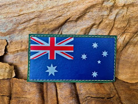 Large Leather Anf Patch Coloured For Adf And Emergency Services