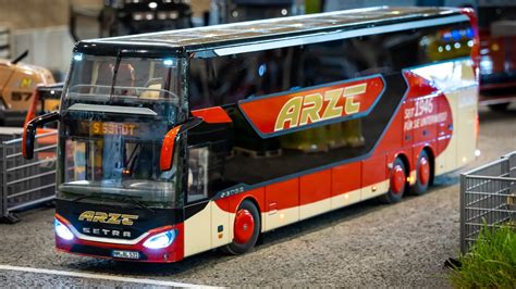Unique Exteme Detailed Rc Bus With Incredible Features Scale 1 14 And Rc Trucks