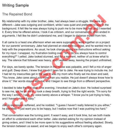 Nsw Selective School Tests Narrative Writing B Iclass
