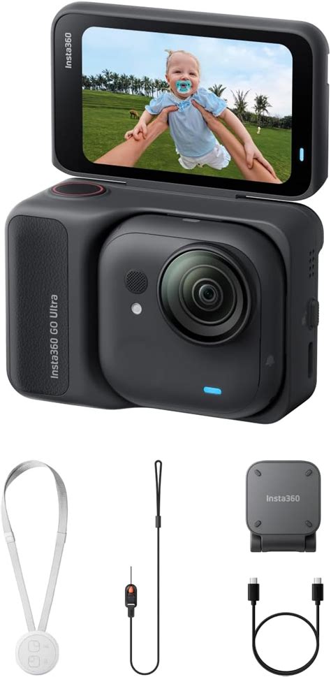 Insta360 Go Ultra Tiny Hands Free 4k Cam Lightweight And Portable Low
