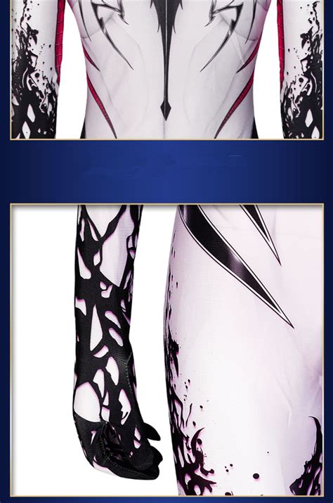 Us 4199 Spider Man Anti Venom Gwen Stacy Bodysuits Cosplay Costume