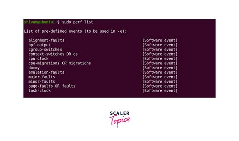What Is The Linux Perf Command Scaler Topics