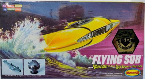 Moebius Voyage To The Bottom Of The Sea The Flying Sub Spotlight Hobbies