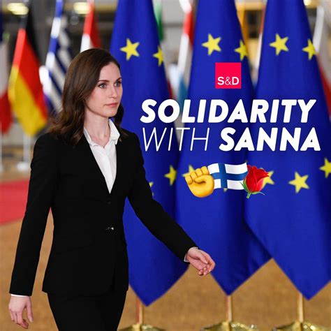 Dsa North Star ️🌹 On Twitter We Stand With Socialist Pm Sanna Marin