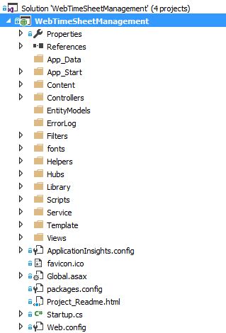 TimeSheet Project Using ASP NET MVC