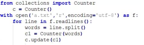 Python中关于字典和counter的一点区别python Counter和dict比较 Csdn博客