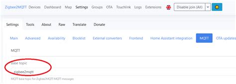 Zigbee2mqtt Configuration Topics Via Mqtt Not Sent Or Interpreted