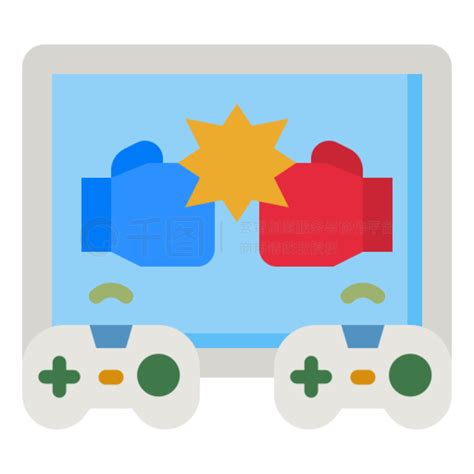 格斗游戏免抠元素 格斗游戏 素材免费下载 512像素 Svg格式 编号53492763 千图网