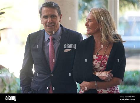 Deputy Attorney General Todd Blanche And His Wife Kristine Arrive At