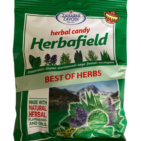 Herbafield Lukcheta Hard Candy Mints Herbal — Euro Food Hub Llc