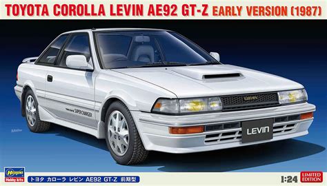124 Toyota Corolla Levin Ae92 Gt Z Früh Vehicles Hasegawa