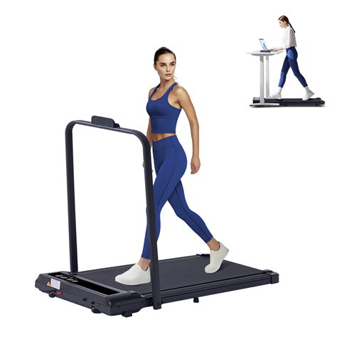 Eiraxia Compact Walking Pad Treadmills With Handles For Home 30hp