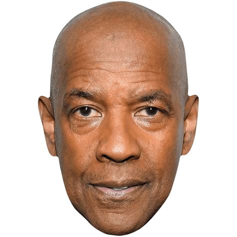 Denzel Washington Bald Big Head Celebrity Cutouts