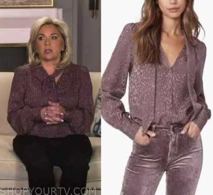 Chrisley Knows Best Season 9 Episode 24 Julies Purple Leopard Print