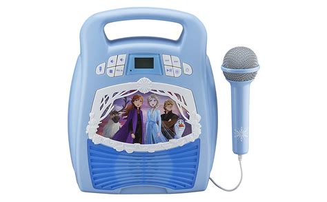 Frozen 2 Bluetooth Portable Mp3 Karaoke Machine Player