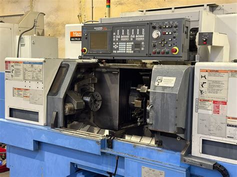 Cnc Lathe Mazak Multiplex 6200 Year 2000 C Axis